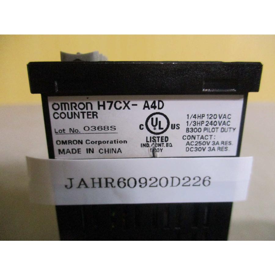 中古OMRON プリセットカウンタ/タコメータ H7CX-A4D(JAHR60920D226) : growdetrading Yahoo!ショップ - 通販 - Yahoo!ショッピング