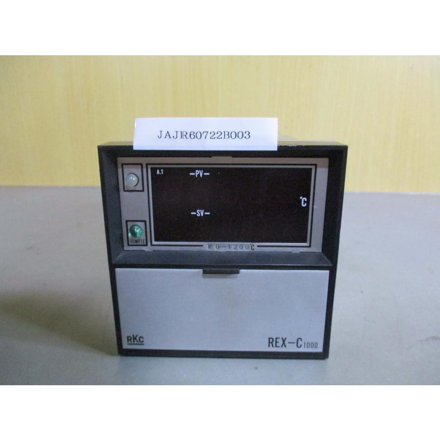 中古 RKC REX-C1000 温度コントローラ(JAJR60722B003) : jajr60722b003 ...