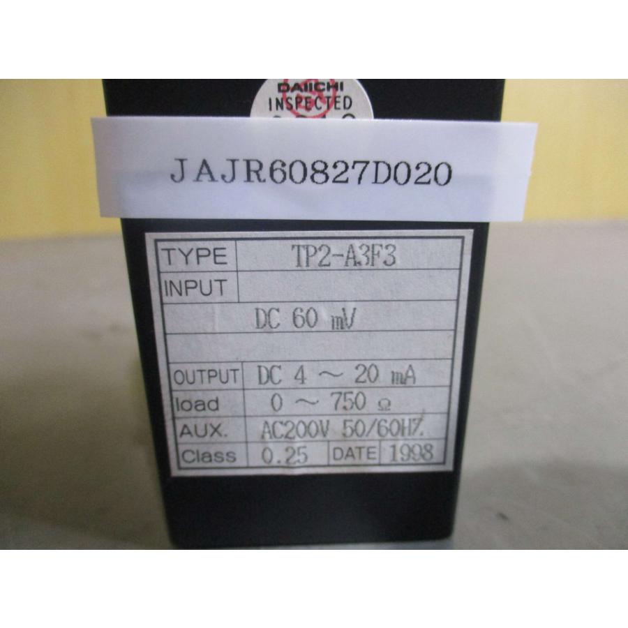 中古DAIICHI TRANSDUCER TP2-A3F3(JAJR60827D020) : growdetrading Yahoo!ショップ - 通販 - Yahoo!ショッピング