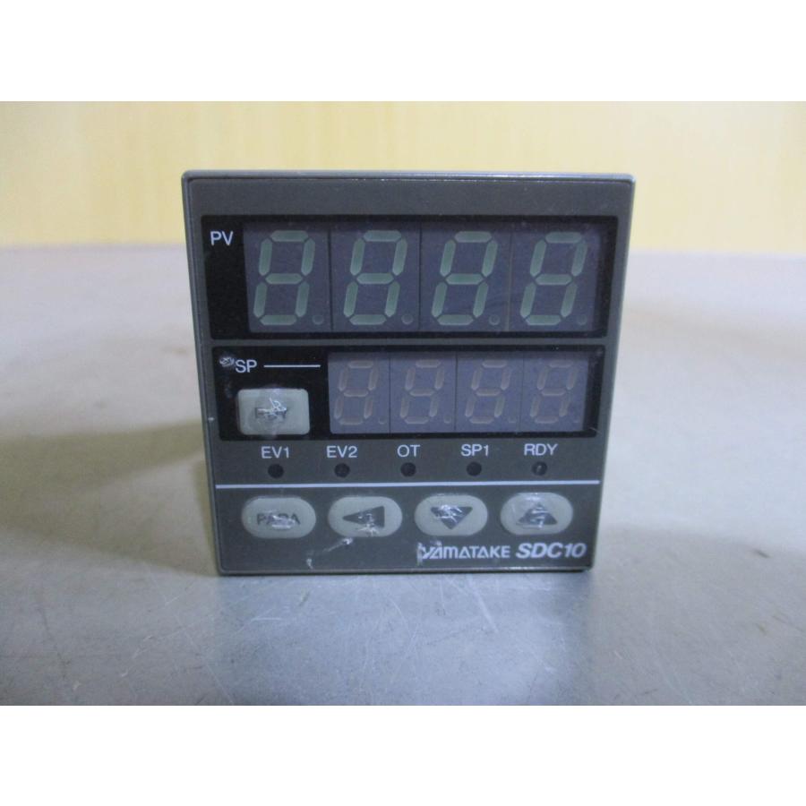 中古 YAMATAKE Temperature controller SDC10 C10T6DTA0200 温度調節器 ...