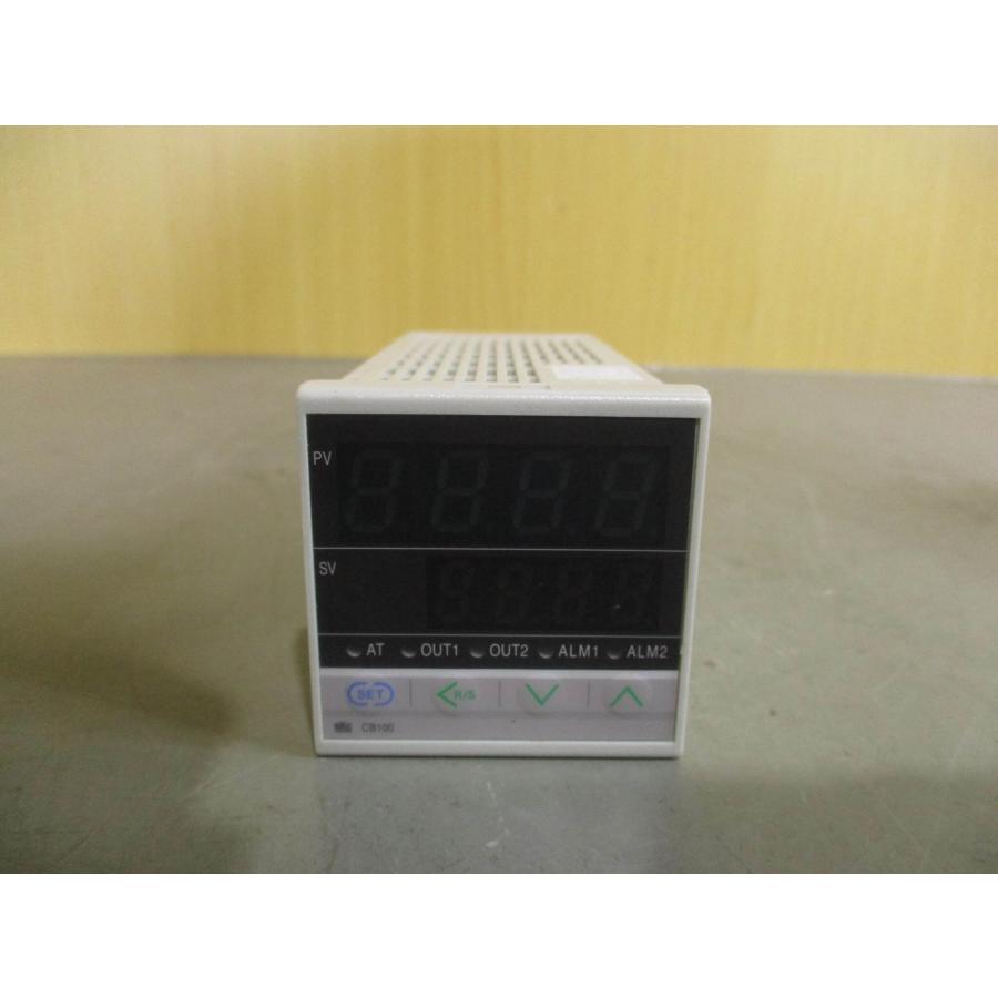 中古RKC TEMPERATURE CONTROLLER CB100 温度調節器 2個(JAJR60911D148 ...