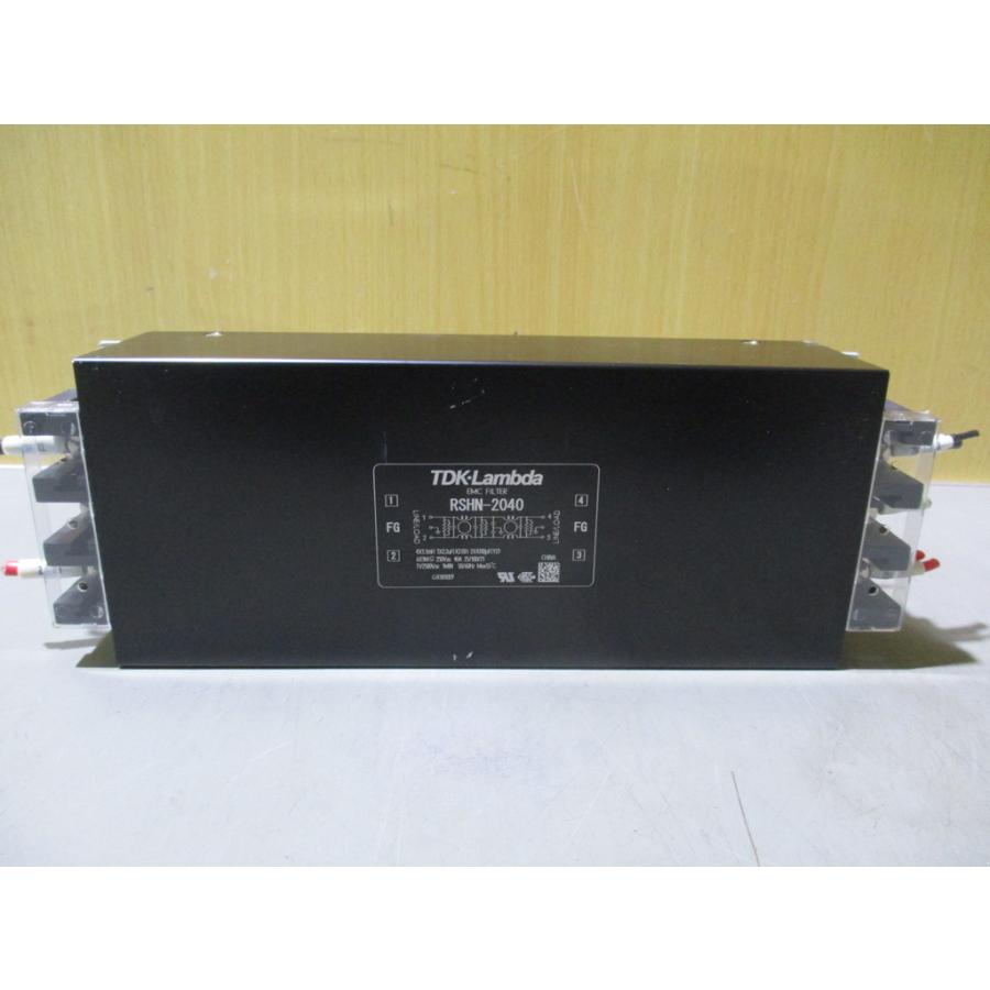 中古 TDK-Lambda RSHN-2040 電源ライン用EMCフィルタ(JALR61216B054) : growdetrading Yahoo!ショップ - 通販 - Yahoo!ショッピング