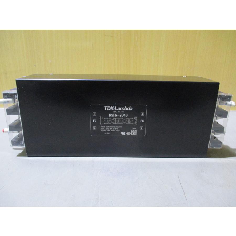 中古 TDK-Lambda RSHN-2040 電源ライン用EMCフィルタ(JALR61216B058) : growdetrading Yahoo!ショップ - 通販 - Yahoo!ショッピング