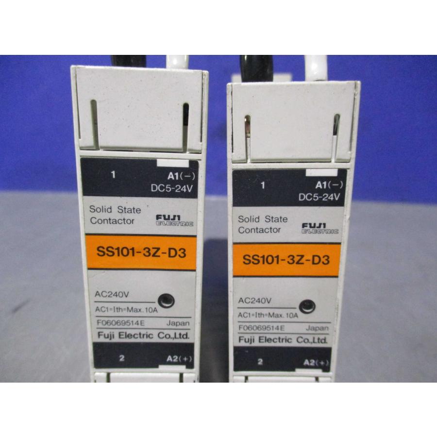 中古 FUJI SOLID STATE CONTACTOR SS101-3Z-D3 ソリッドステート コンタクタ 2個 ...