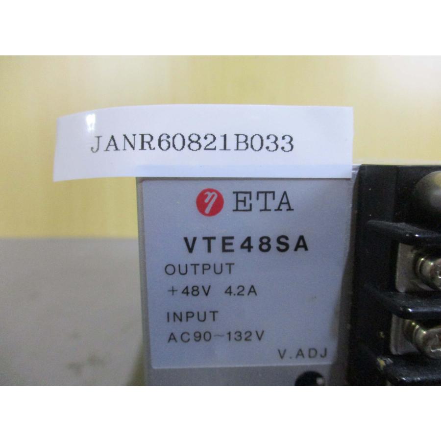 中古 ETA VTE48SA スイッチング電源 48V 4.2A (JANR60821B033) : janr60821b033 : growdetrading Yahoo!ショップ - 通販 ...