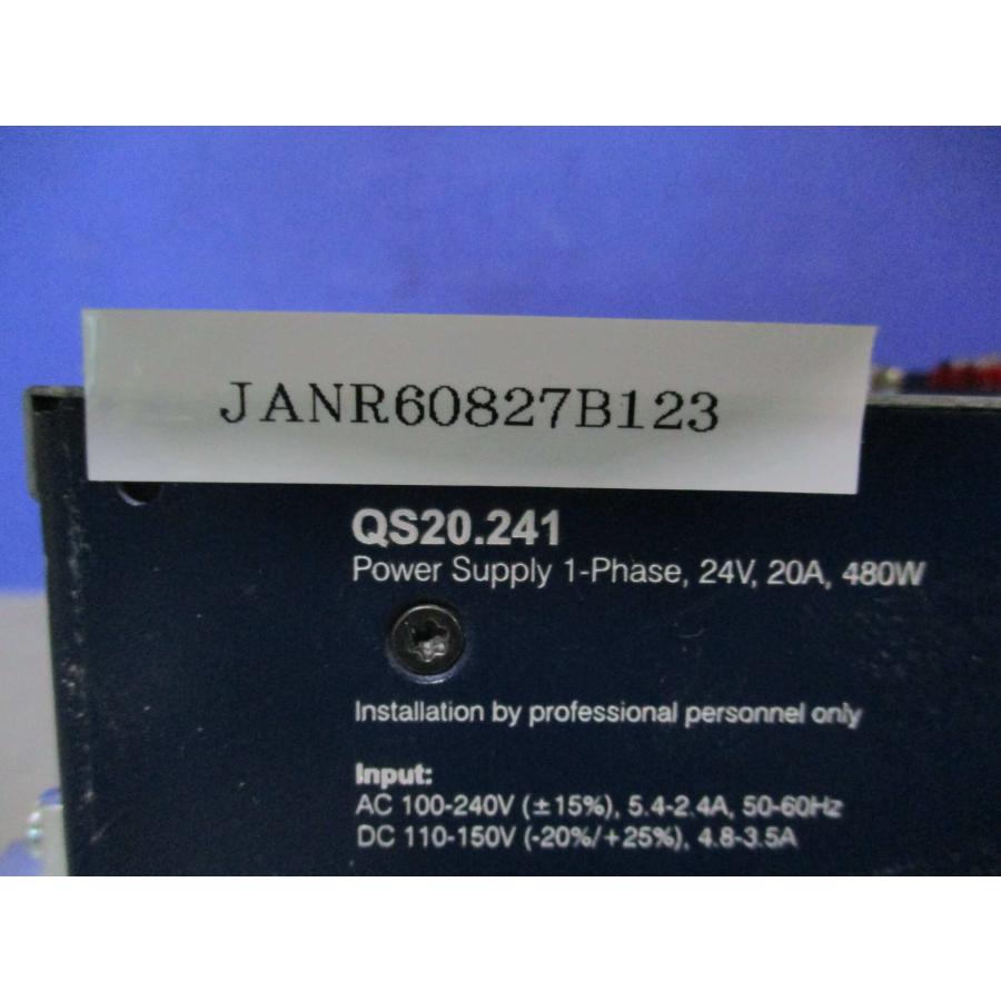 中古Puls Dimension QS20.241 Power Supply 480W 単相(JANR60827B123 ...