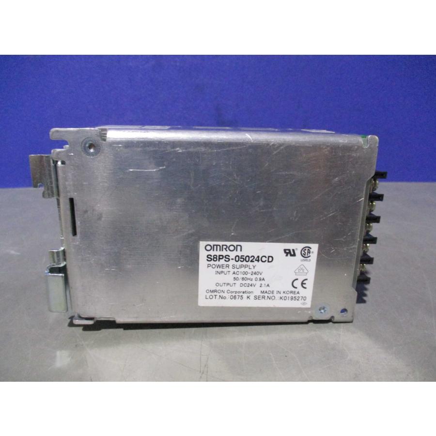 中古OMRON S8PS-05024CD POWER SUPPLY Input 100-240V Output DC24 2.1A(JANR60827C036) : growdetrading ...