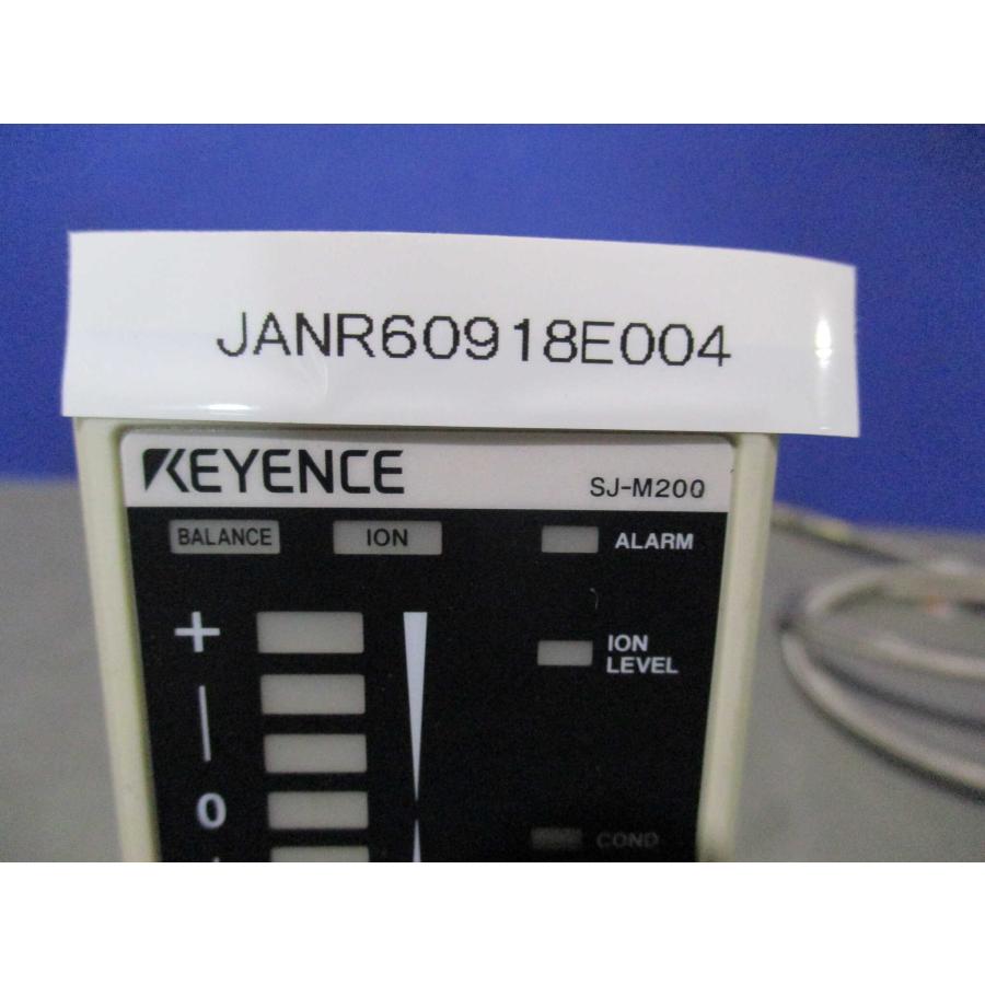 中古 KEYENCE SJ-M200 / SJ-M020G 高性能マイクロ除電器 イオンブロー 静電気除去装置(JANR60918E004 ...
