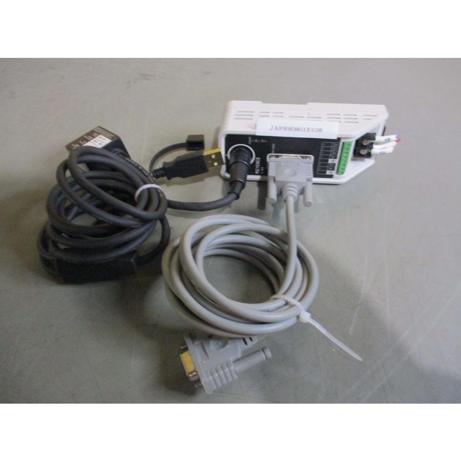 中古 Keyence N-R2 RS-232C Code Reader Interface Communication Unit 24VDC ...
