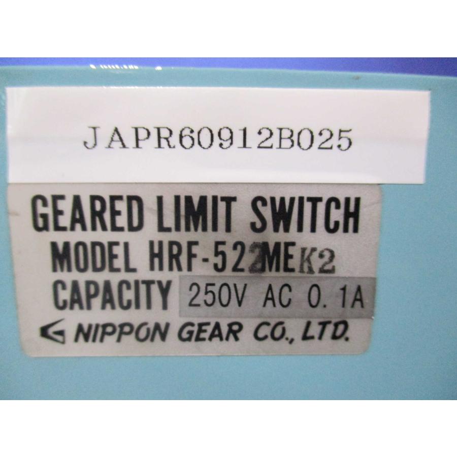 中古 NIPPON GEAR HRF-522MEK2 GEARED LIMIT SWITCH(JAPR60912B025 ...