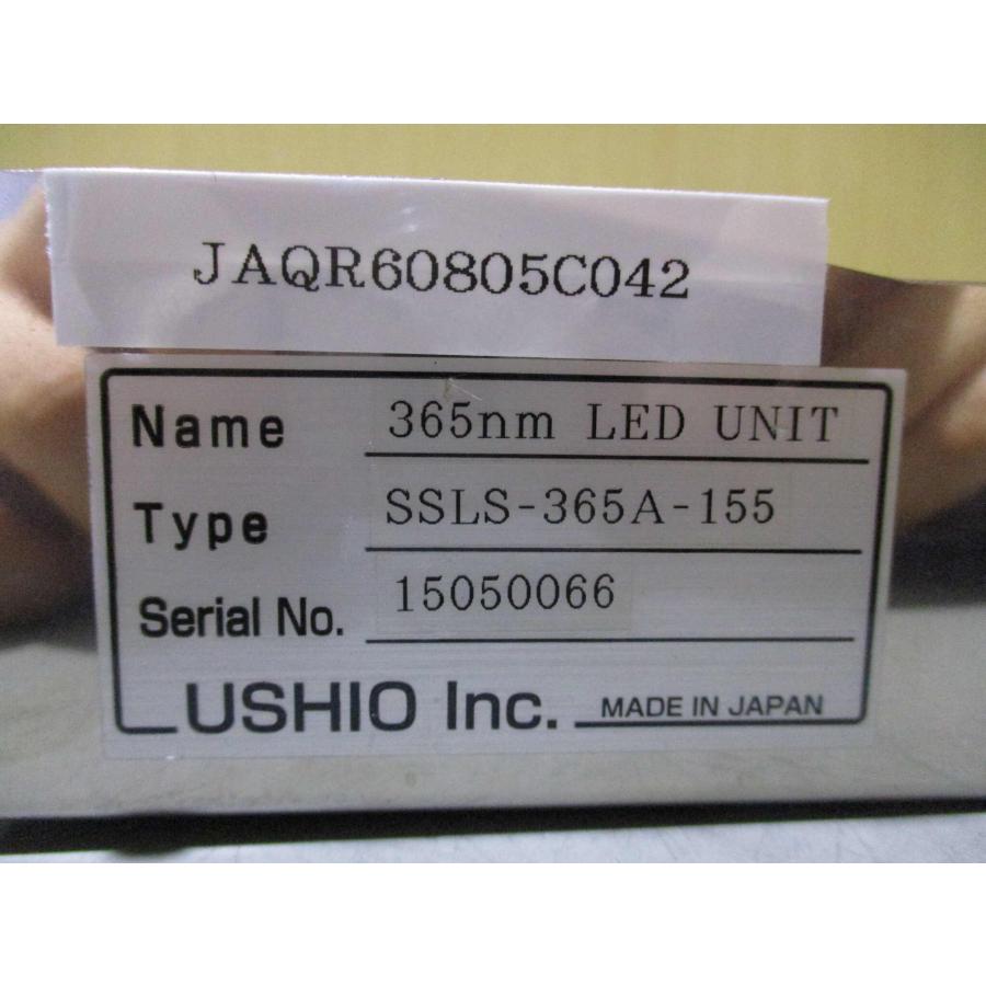 中古USHIO 365nm LED UNIT SSLS-365A-155(JAQR60805C042) : growdetrading Yahoo!ショップ - 通販 - Yahoo!ショッピング