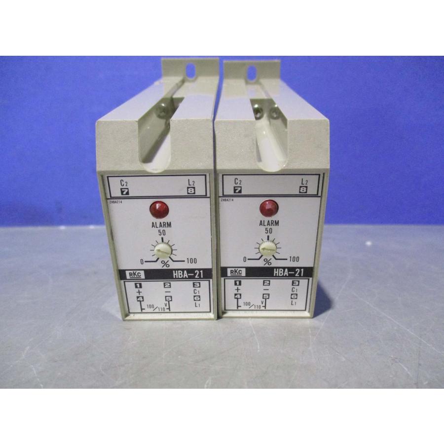 中古 RKC Heater Breaker Alarm Module HBA-21 2個(JAQR60815B128 ...