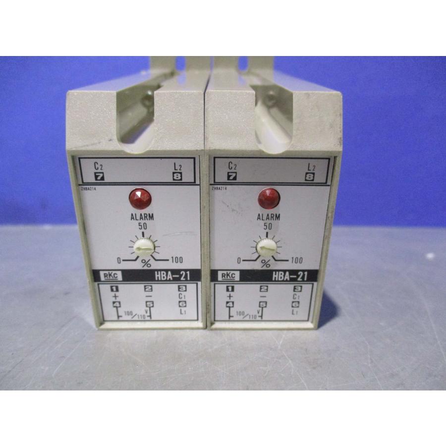 中古 RKC Heater Breaker Alarm Module HBA-21 2個(JAQR60815B129 ...