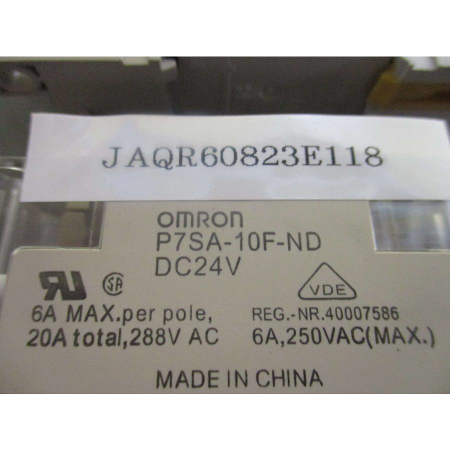 中古 OMRON P7SA-10F-ND DC24V セーフティリレーソケット 6個(JAQR60823E118) : growdetrading Yahoo!ショップ - 通販 ...