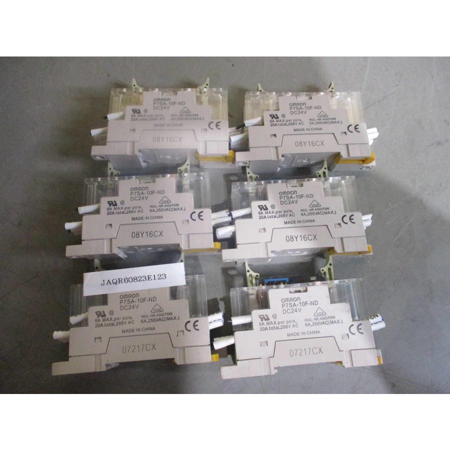 中古 OMRON P7SA-10F-ND DC24V セーフティリレーソケット 6個(JAQR60823E123) : growdetrading Yahoo!ショップ - 通販 ...