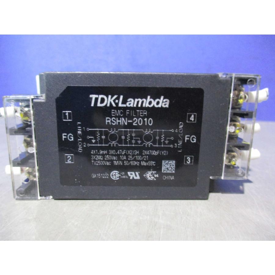 中古 TDK LAMBDA RSHN-2010 10A ノイズフィルター 2個(JAQR60904D102) : growdetrading Yahoo!ショップ - 通販 - Yahoo ...
