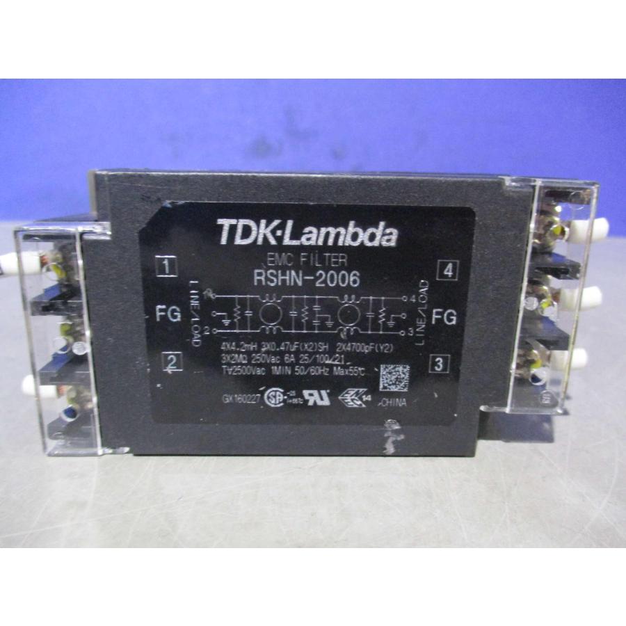 中古 TDK LAMBDA EMC FILTER RSHN-2006 送料別(JAQR60904D122) : jaqr60904d122 ...