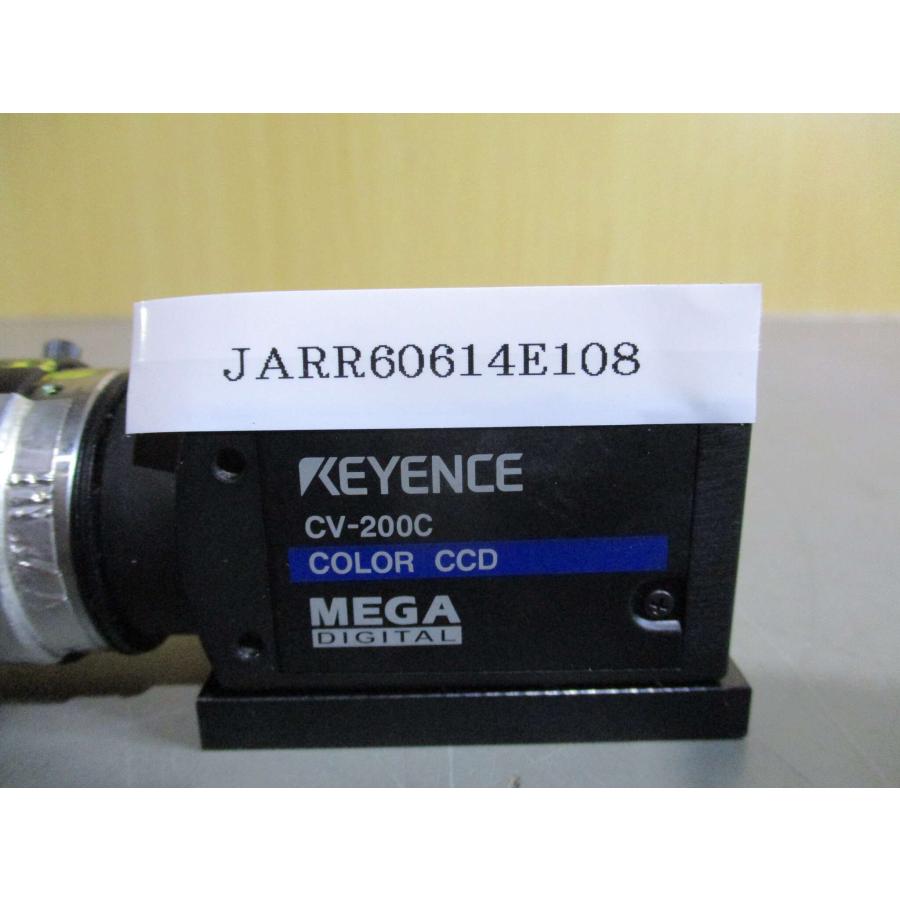 中古 KEYENCE カラーカメラ CV-200C COLOR CCD MEGA DIGITAL レンズ 付け (JARR60614E108) : growdetrading Yahoo ...