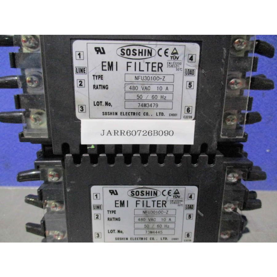 中古 SOSHIN EMI FILTER NFU3010C-Z 2個 (JARR60726B090) : growdetrading Yahoo!ショップ - 通販 - Yahoo!ショッピング