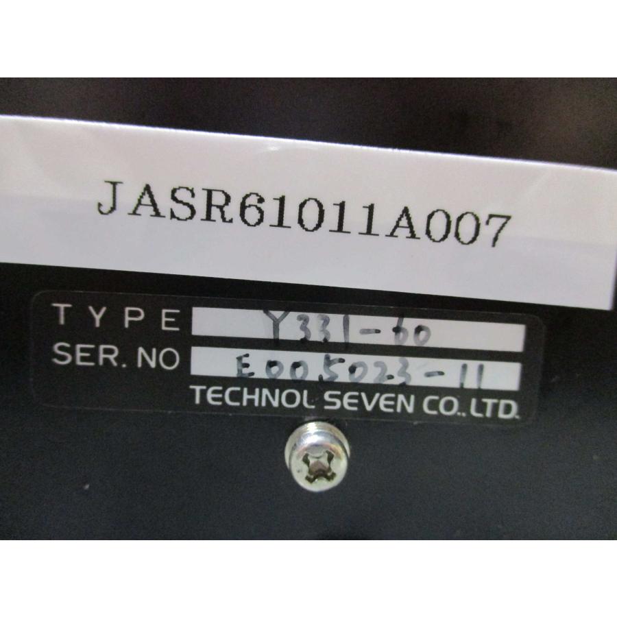 中古 TECHNOL SEVEN Y331-60 HOT CHUCK CONTROLLER (JASR61011A007 ...