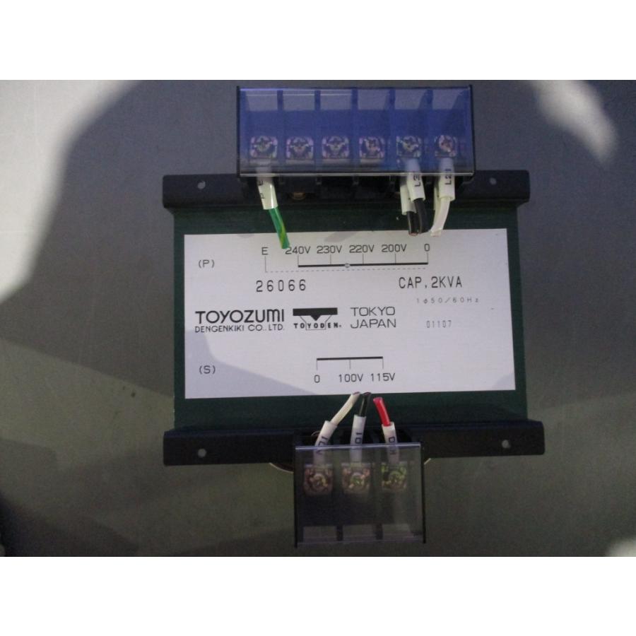 中古 TOYOZUMI 26066 CAP,2KVA (JASR70409E005) : growdetrading Yahoo!ショップ - 通販 - Yahoo!ショッピング