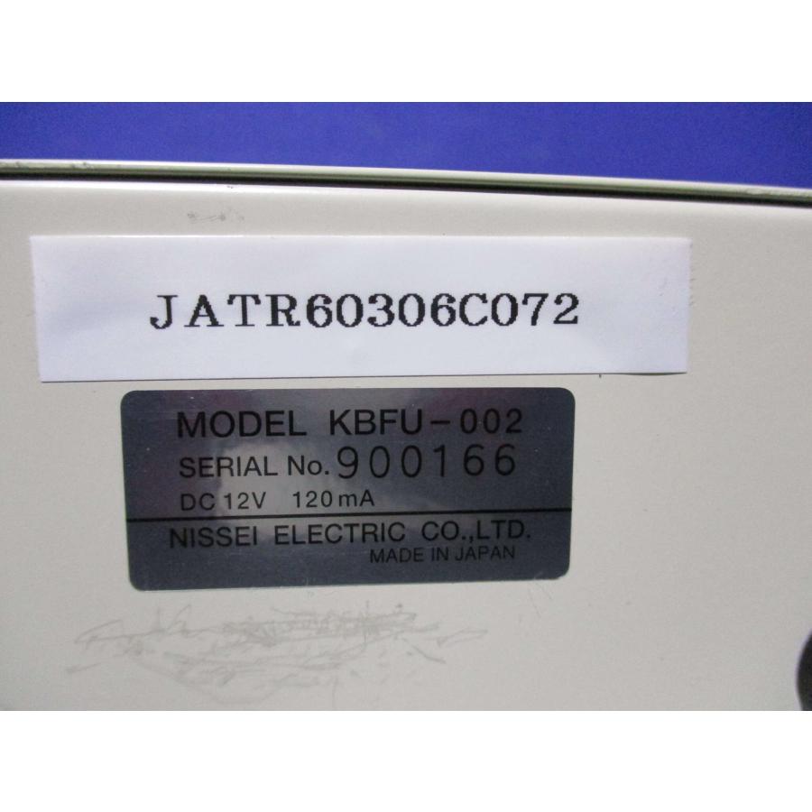 中古 NISSEI FEEDBACK CONTROLLER UNIT KBFU-002 DC12V 120mA (JATR60306C072 ...