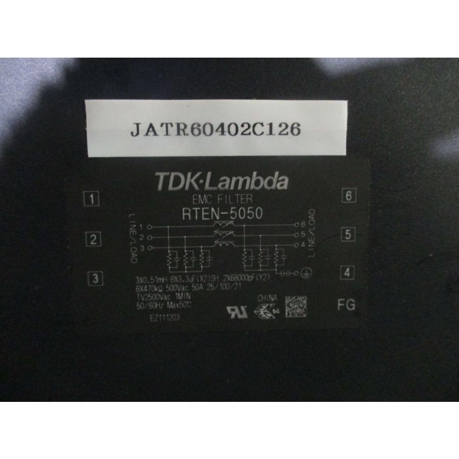 中古 TDK LAMBDA EMC FILTER RTEN-5050 (JATR60402C126) : growdetrading Yahoo!ショップ - 通販 - Yahoo!ショッピング