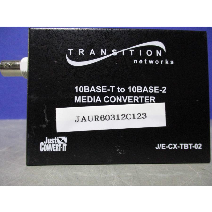 中古 JUST CONVERT IT 10BASE-T TO 10BASE-2 MEDIA CONVERTER J/E-CX-TBT-02 ...