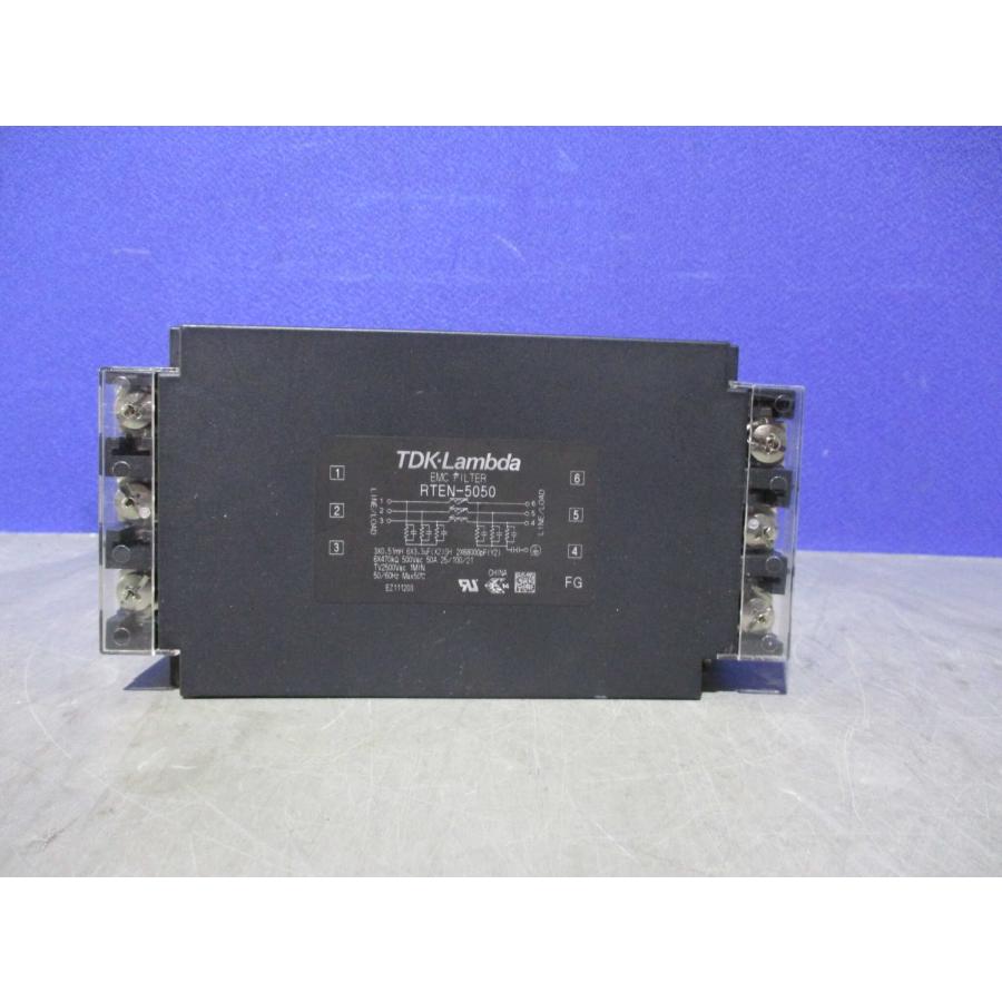 中古 TDK LAMBDA EMC FILTER RTEN-5050 (JAUR60323D005) : growdetrading ...