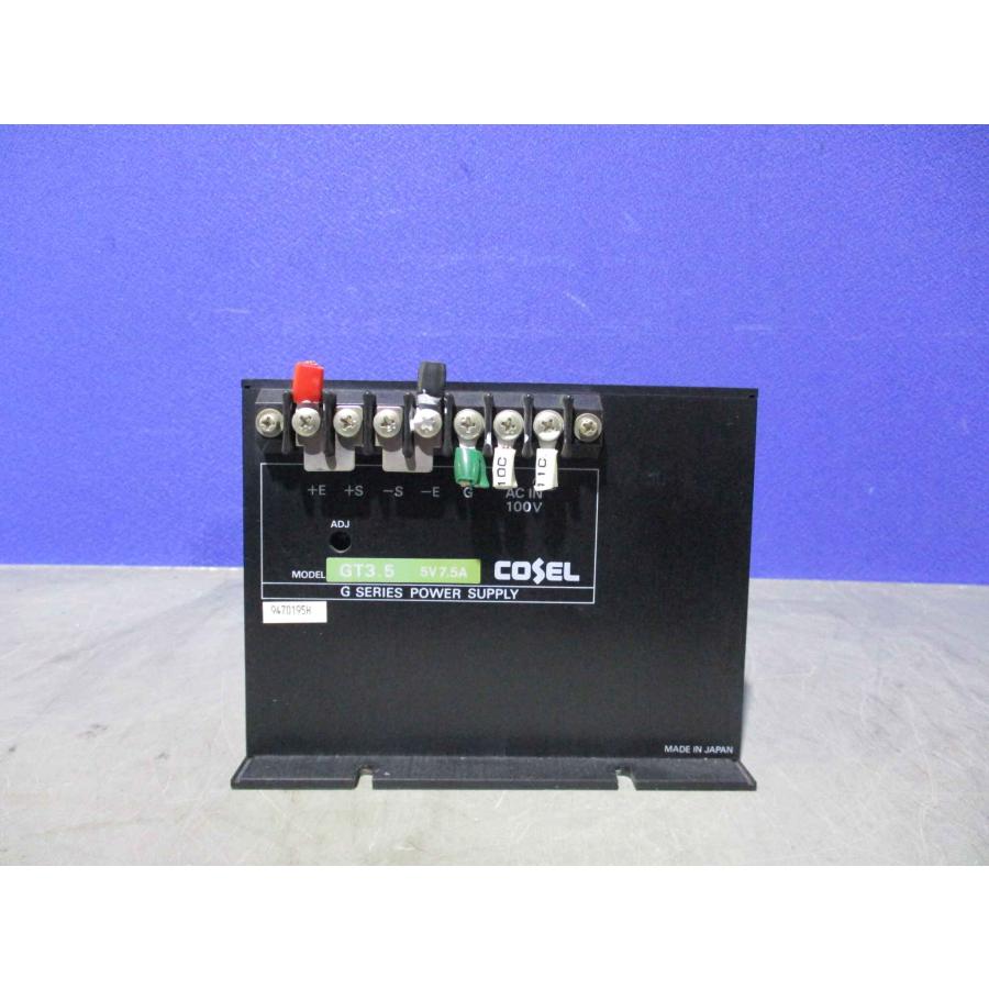 中古 COSEL GT3.5 G SERIES パワーサプライ 5V 7.5A (JAUR60323D039) : growdetrading Yahoo!ショップ - 通販 - Yahoo ...