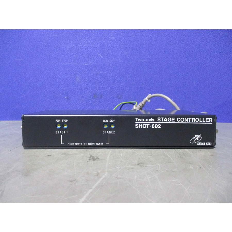 中古 SIGMA KOKI TWO-AXIS STAGE CONTROLLER SHOT-602 AC100-120V 50-60Hz(JAVR60411D010 ...