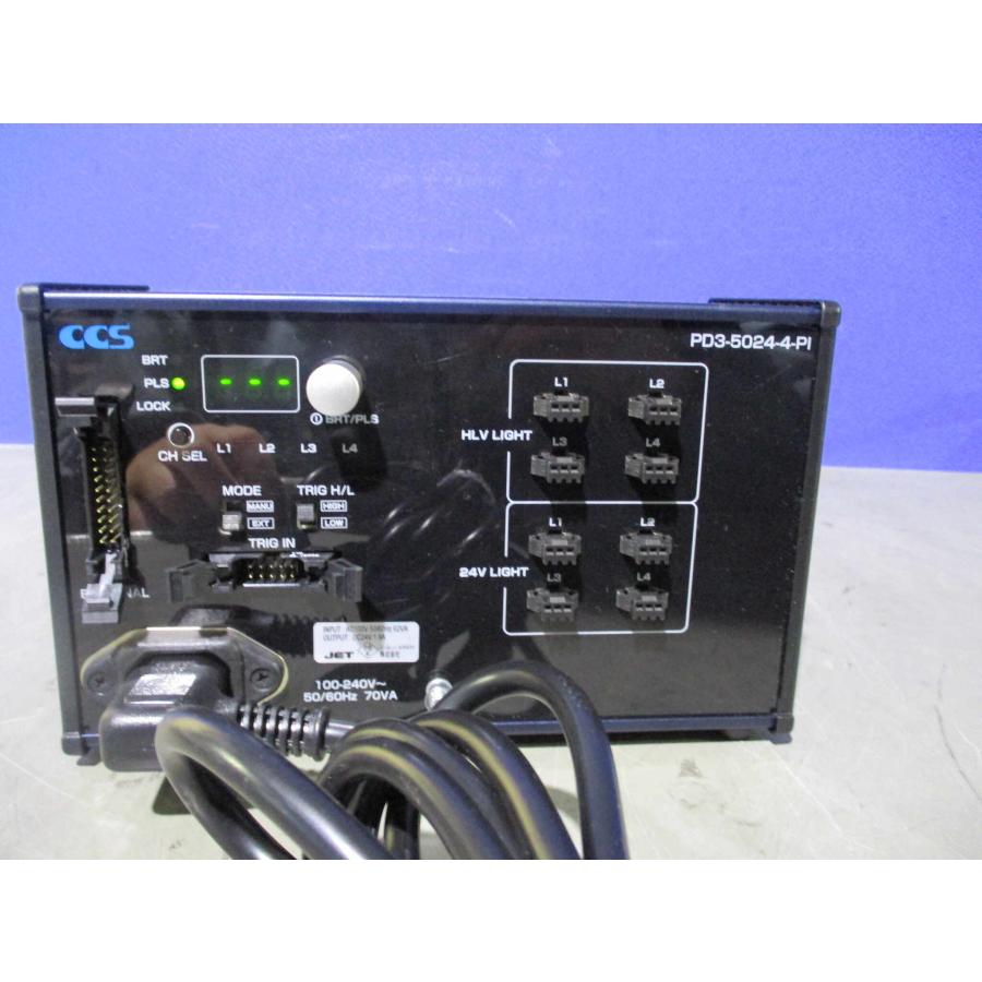 中古 CCS PD3-5024-4-PI Light Source Controller 24V 46W(JAVR60411D026 ...
