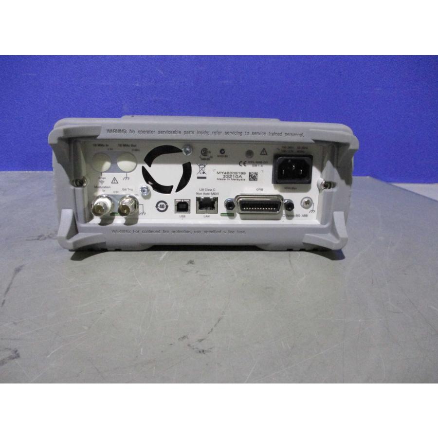 中古AGILENT 33210A MY48009201 ファンクションジェネレーター (JAVR60416D038 ...