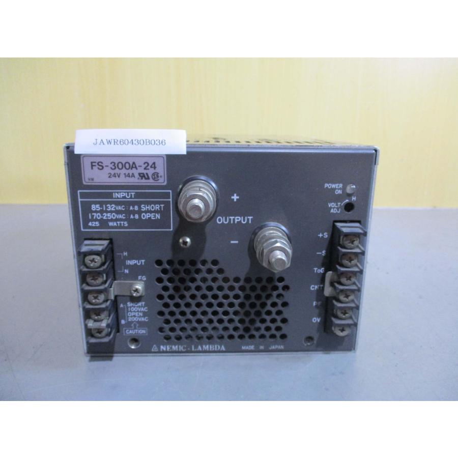 中古 Nemic-Lambda FS-300A-24 24V/14A Power Supply (JAWR60430B036) : growdetrading Yahoo!ショップ - 通販 ...