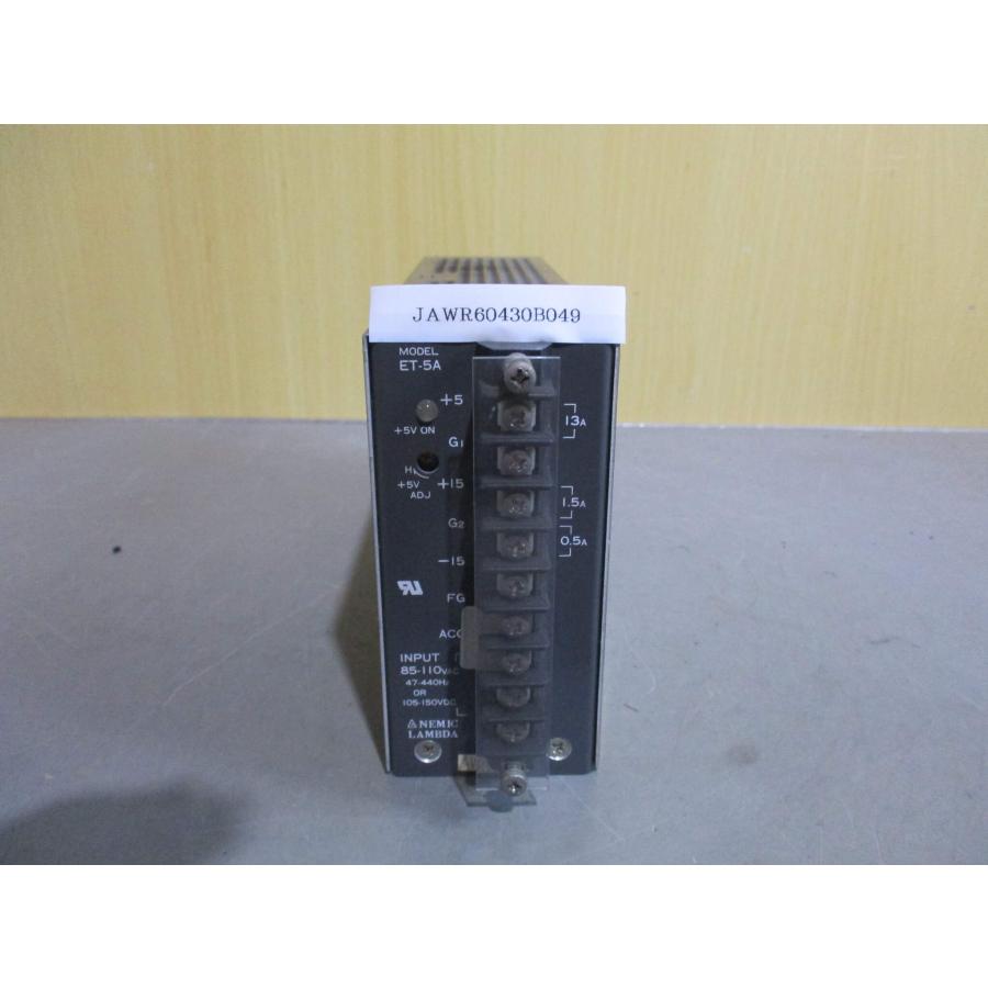 中古 NEMIC LAMBDA ET-5A (JAWR60430B049) : growdetrading Yahoo!ショップ - 通販 - Yahoo!ショッピング