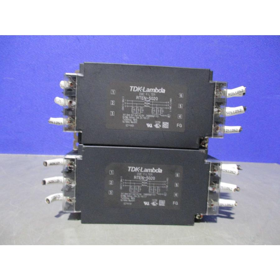 中古 TDK-LAMBDA RTEN-5020 ノイズフィルター 2個(JAWR60524C050) : growdetrading ...
