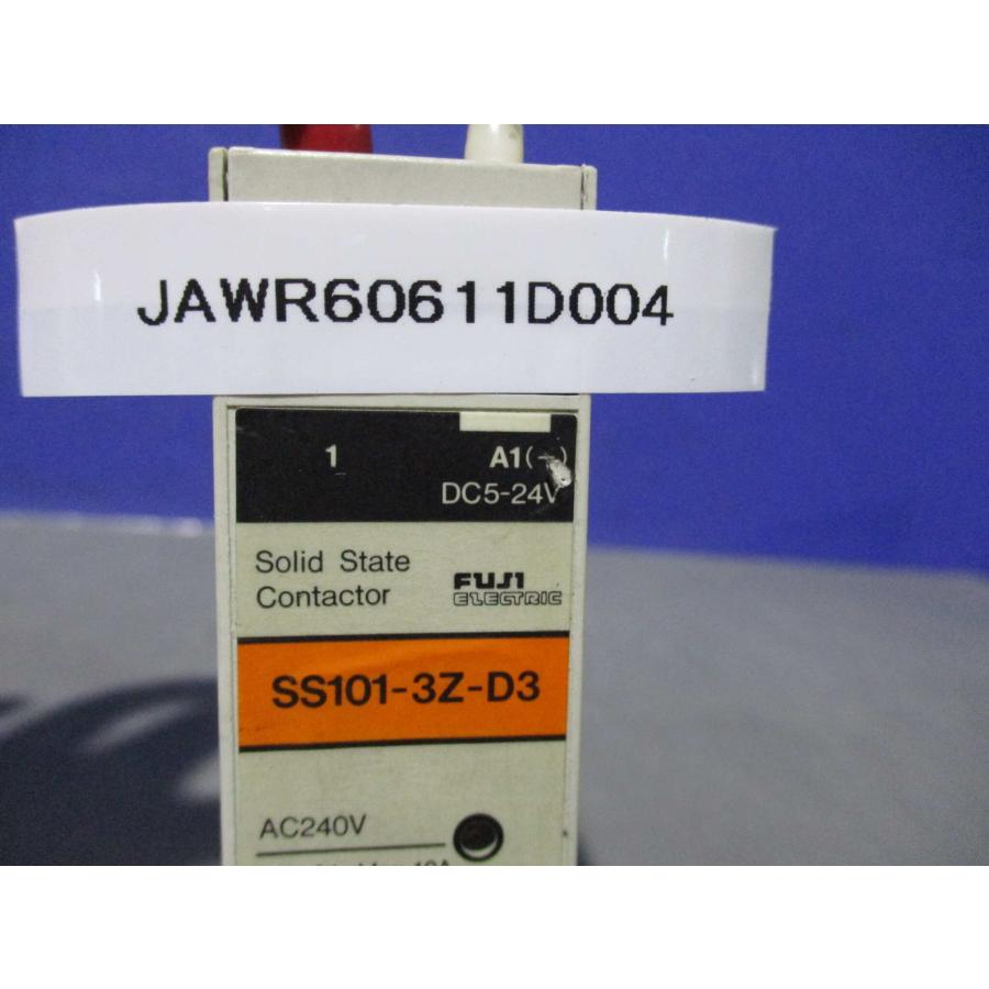中古 FUJI SOLID STATE CONTACTOR SS101-3Z-D3 ソリッドステート コンタクタ 5個(JAWR60611D004) : growdetrading Yahoo ...