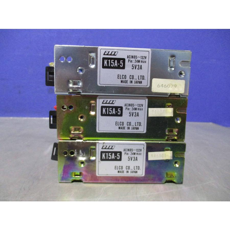 中古 ELCO K15A-5 5A 3V 3個 (JAWR60612D047) : growdetrading Yahoo!ショップ - 通販 - Yahoo!ショッピング