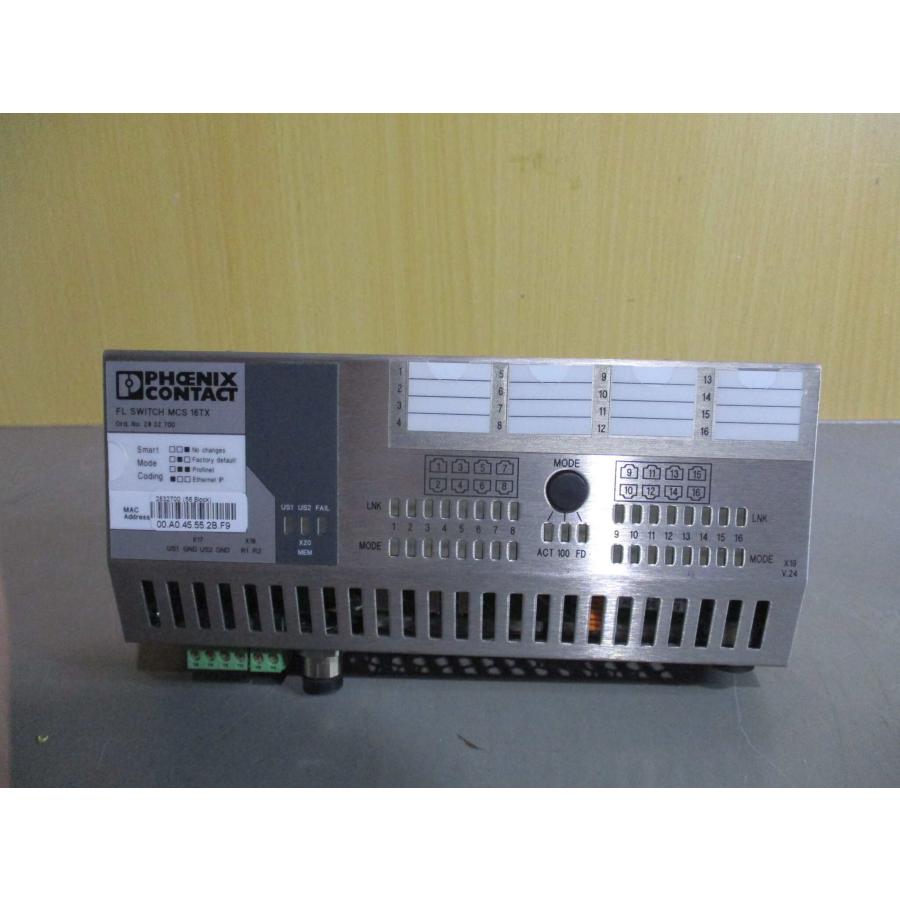 中古 PHOENIX CONTACT FL SWITCH MCS 16TX 2832700(JAXR60613B007) : growdetrading Yahoo!ショップ - 通販 ...