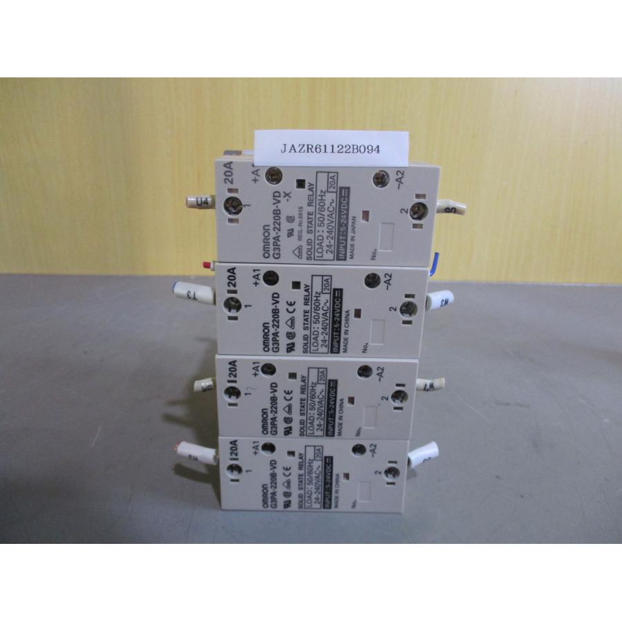 中古 OMRON G3PA-220B-VD-X パワー・ソリッドステート・リレー 4点 (JAZR61122B094) : growdetrading Yahoo!ショップ - 通販 ...