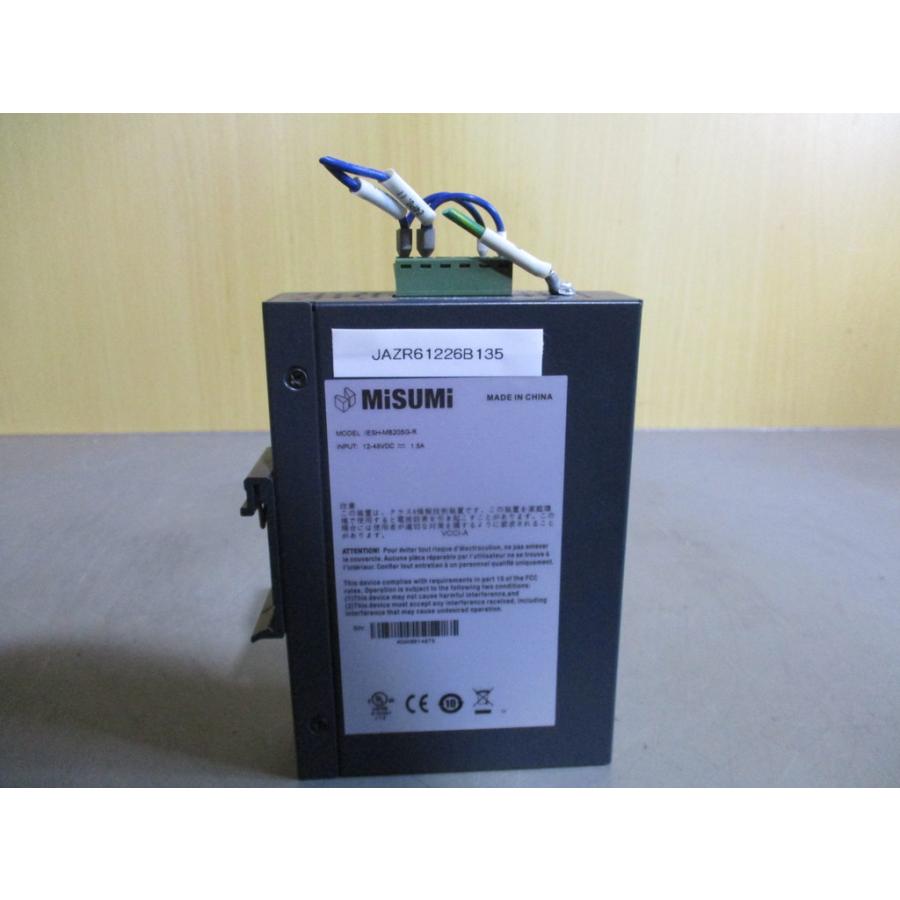 中古 MISUMI IESH-MB205G-R 5/8ポートギガビット スイッチングハブ (JAZR61226B135 ...