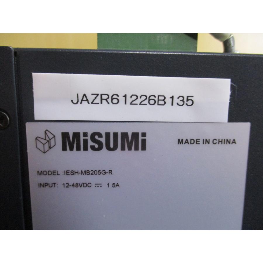 中古 MISUMI IESH-MB205G-R 5/8ポートギガビット スイッチングハブ (JAZR61226B135 ...