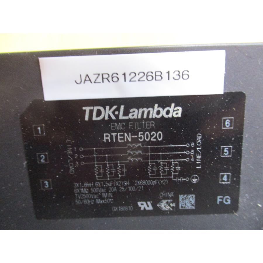中古 TDK-LAMBDA RTEN-5020 ノイズフィルター (JAZR61226B136) : growdetrading Yahoo!ショップ - 通販 - Yahoo!ショッピング