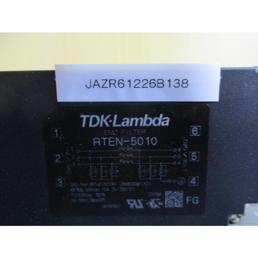 中古 TDK-LAMBDA RTEN-5010 ノイズフィルター (JAZR61226B138) : growdetrading Yahoo!ショップ - 通販 - Yahoo!ショッピング