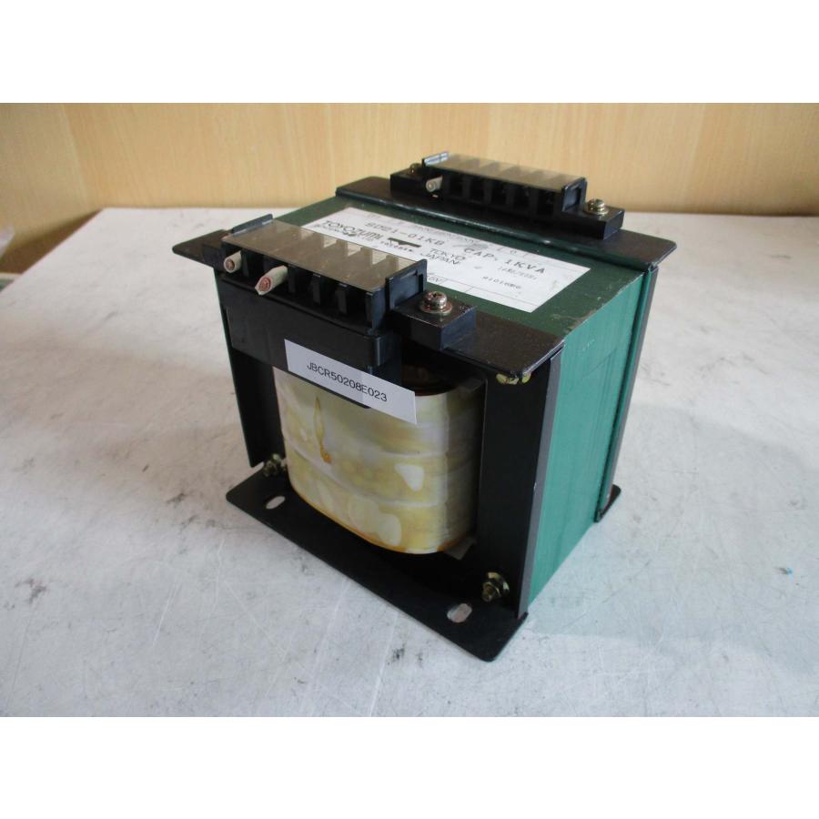 中古 TOYOZUMI isolation transformer SD21-01KB CAP 1KVA トランス変圧器(JBCR50208E023) : growdetrading ...