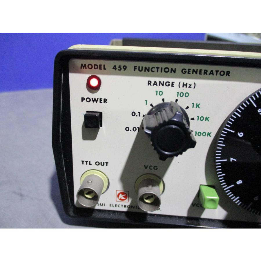 中古 KIKUSUI MODEL 459 FUNCTION GENERATOR 通電ok (JBCR60123D022) : jbcr60123d022 : growdetrading ...