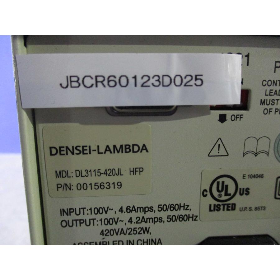 中古 DENSEI LAMBDA DL3115-420JL HFP 通電OK (JBCR60123D025) : growdetrading Yahoo!ショップ - 通販 - Yahoo ...
