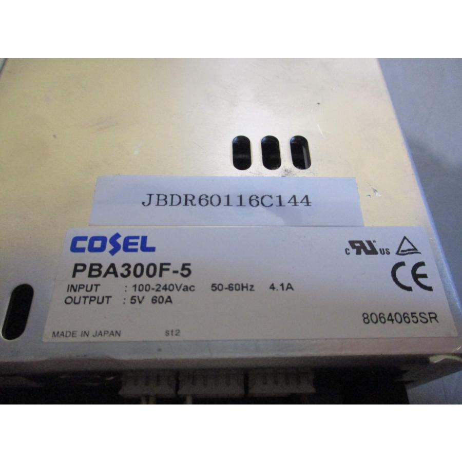 中古 COSEL PBA300F-5 スイッチング電源 AC 100-240Vac 4.1A DC 5V 60A (JBDR60116C144 ...