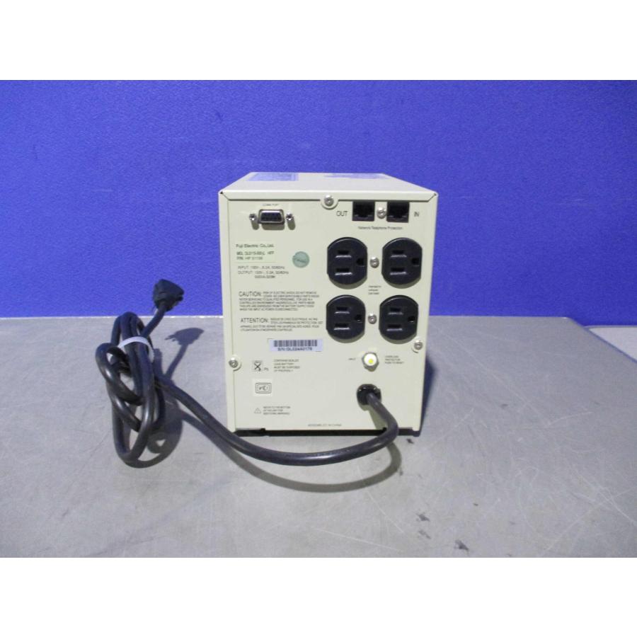 中古 FUJI DL5115-500JL 小形無停電電源装置 500VA/320W (JBDR60116D022 ...