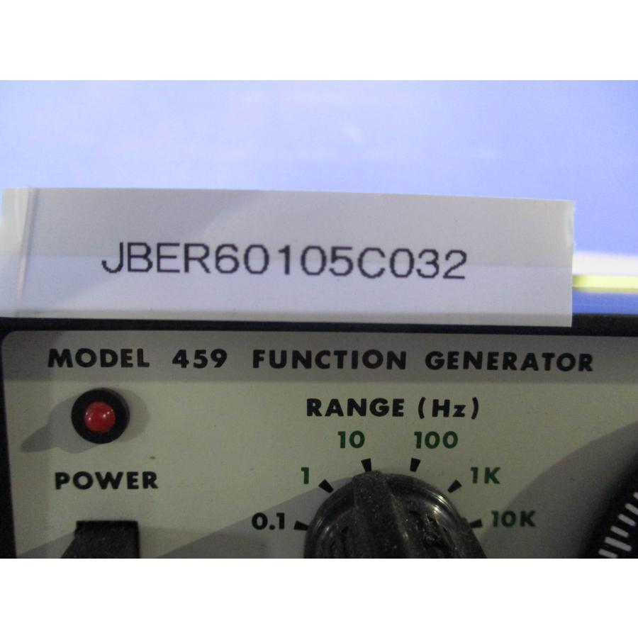 中古 KIKUSUI MODEL 459 FUNCTION GENERATOR(JBER60105C032) : growdetrading ...
